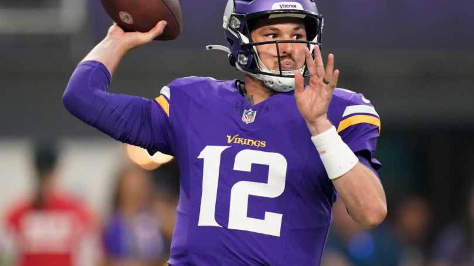 Nick Mullens' son pumped to see his dad start for Vikings against ...