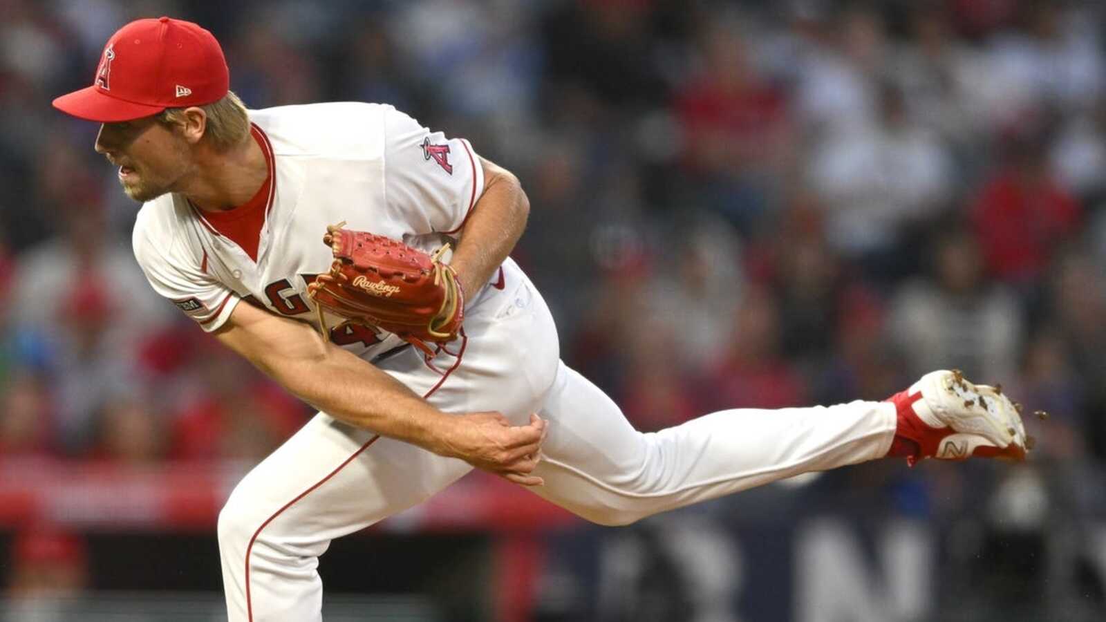 Angels' hard-throwing Ben Joyce ready for chance against Astros ...