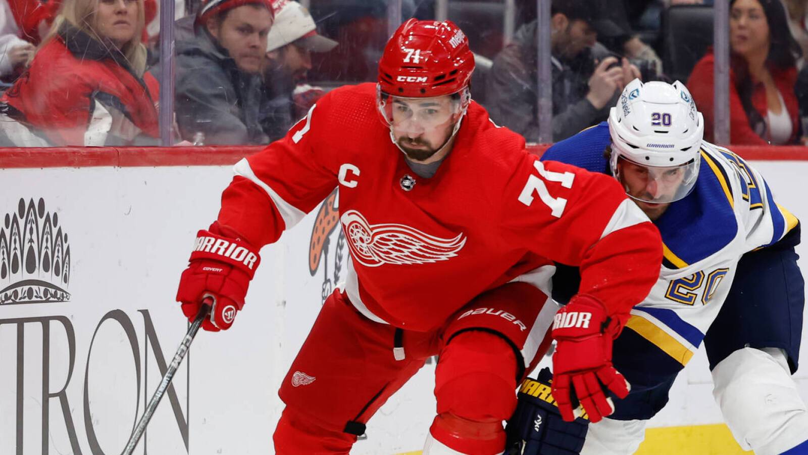 Red Wings captain sidelined by lower-body injury | Yardbarker