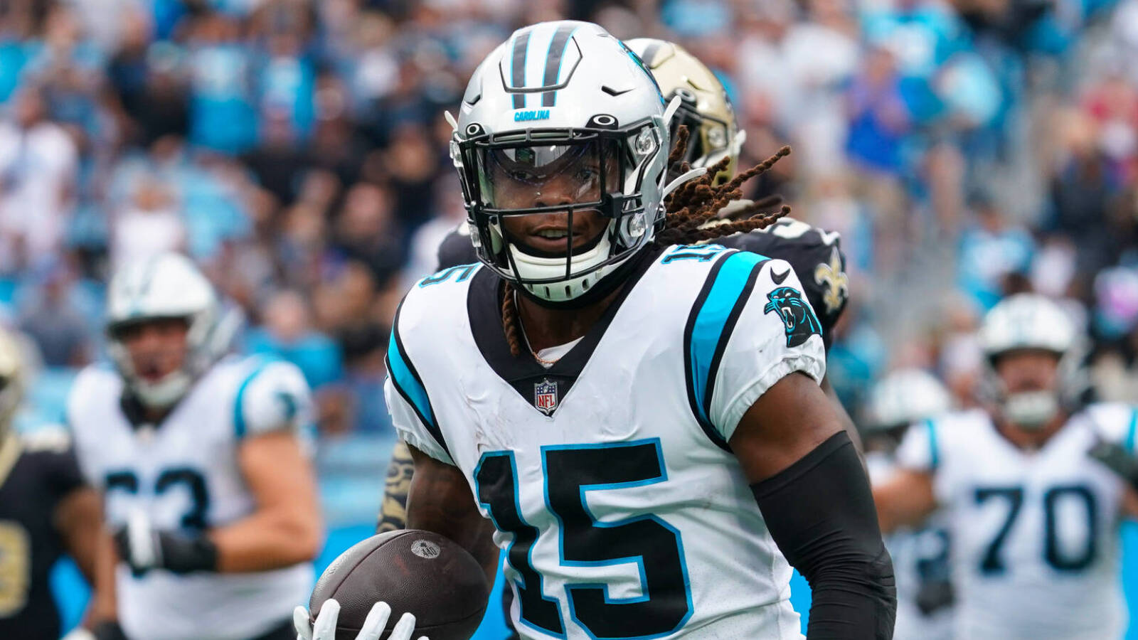 Panthers HC sees similarities between Laviska Shenault, 49ers star ...