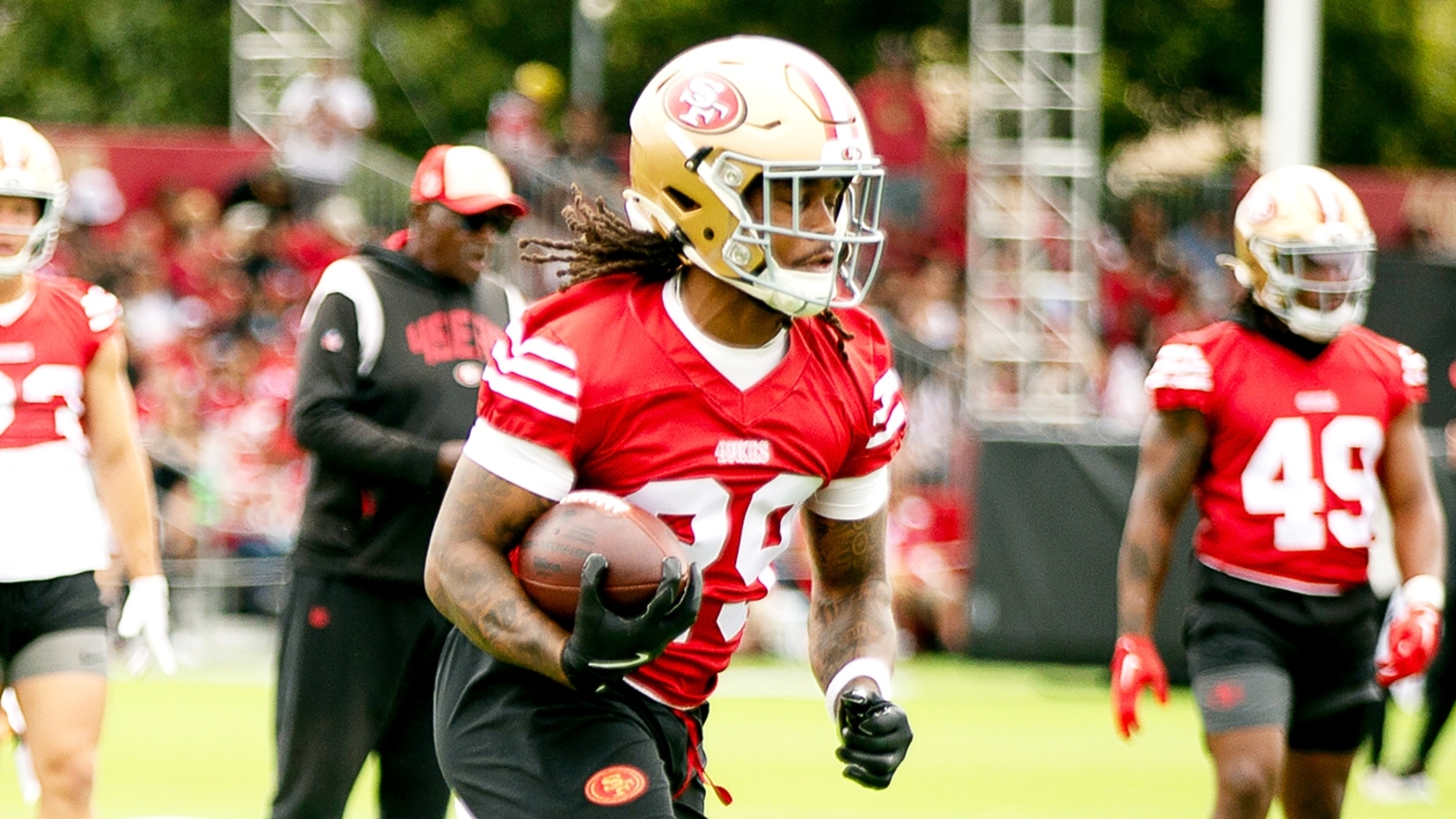 49ers' Kyle Shanahan excited about Jordan James heading into 2026 ...