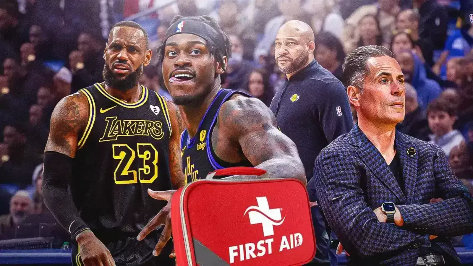 Lakers ‘pessimistic’ about Jarred Vanderbilt’s return from injury this ...