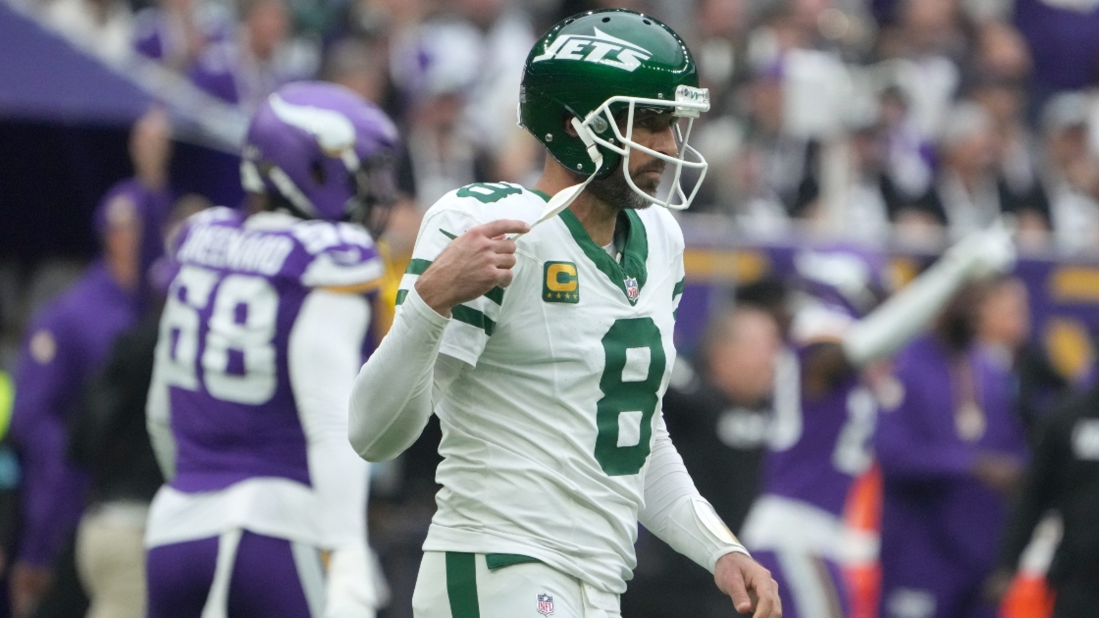 Aaron Rodgers injury update: Jets QB reveals extent of ankle issue after loss to Vikings ...