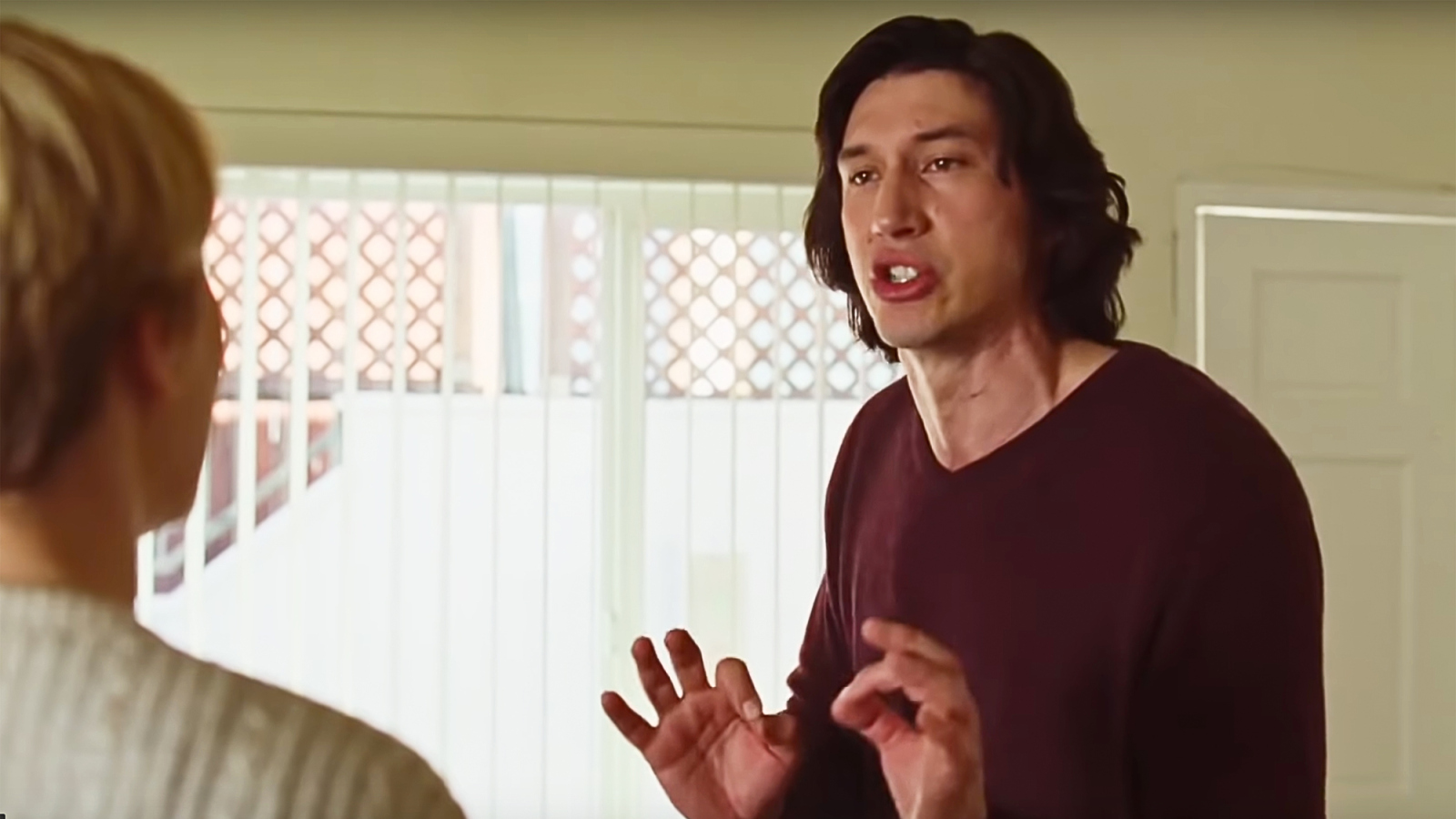 Scarlett Johansson and Adam Driver are scaring wolves | Yardbarker