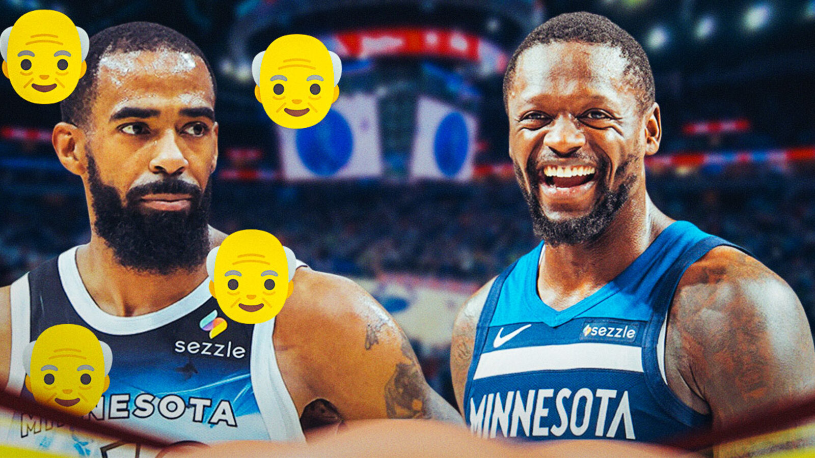 Timberwolves’ Julius Randle gets 100% real about ‘old as hell’ Mike Conley | Yardbarker