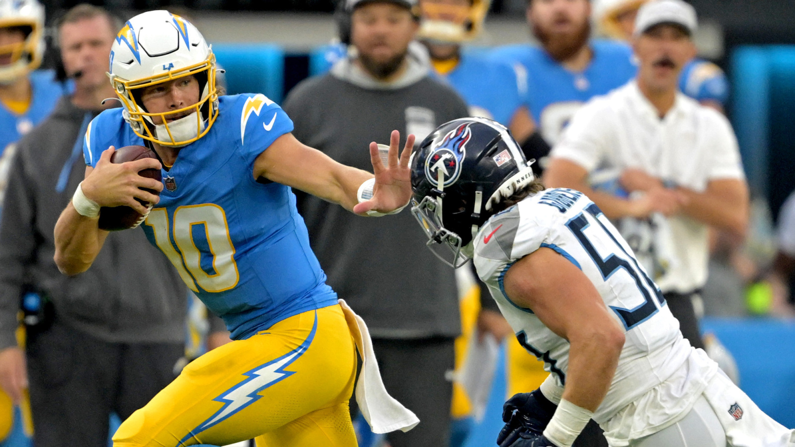 How Chargers QB Justin Herbert is turning into a 'beast' | Yardbarker