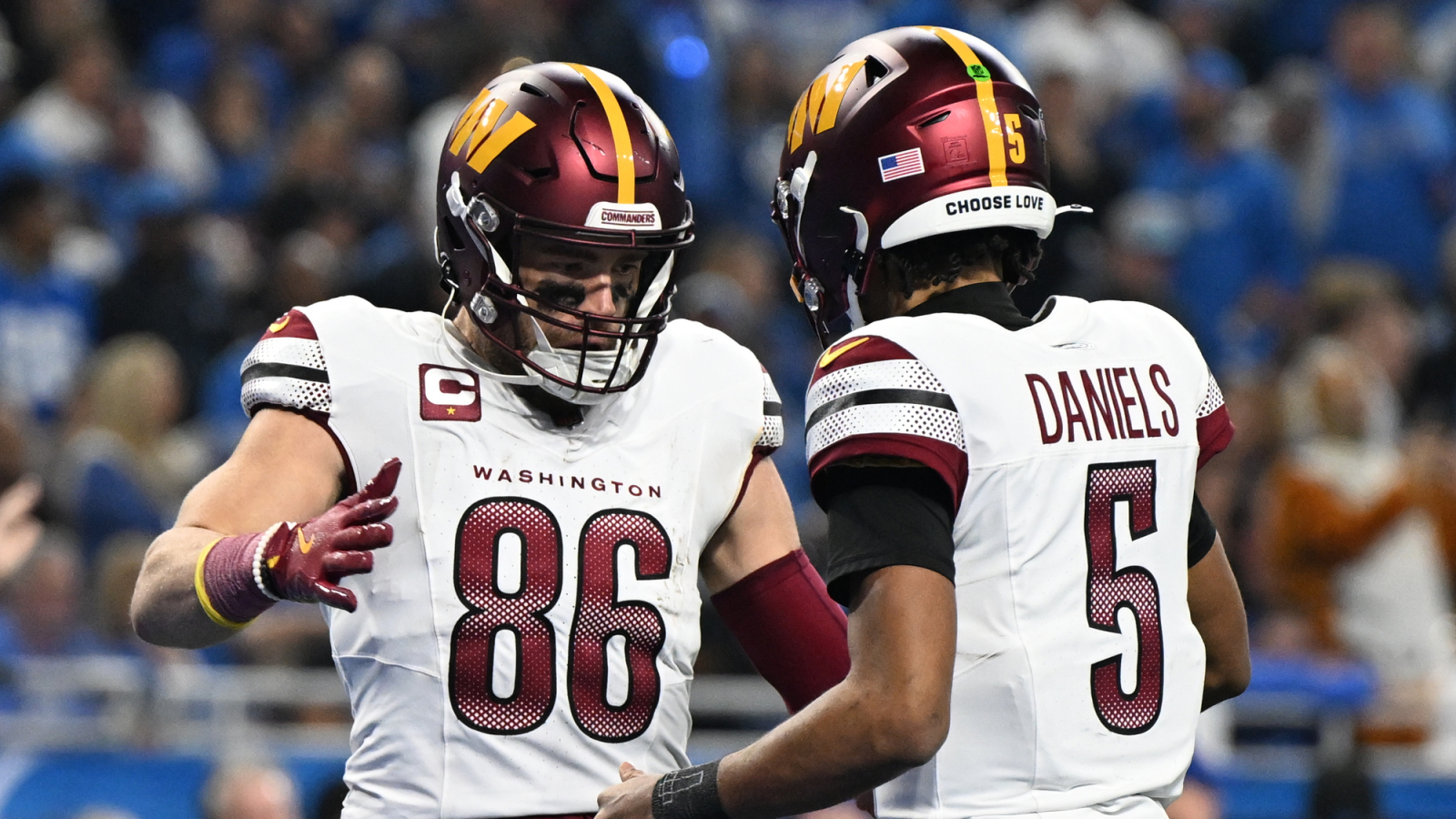 Commanders teammate shares how Jayden Daniels is similar to Andrew Luck ...