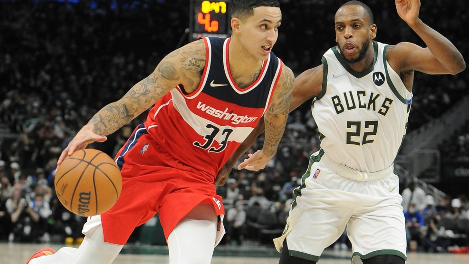 Report: Bucks deal Khris Middleton to Wizards for Kyle Kuzma | Yardbarker