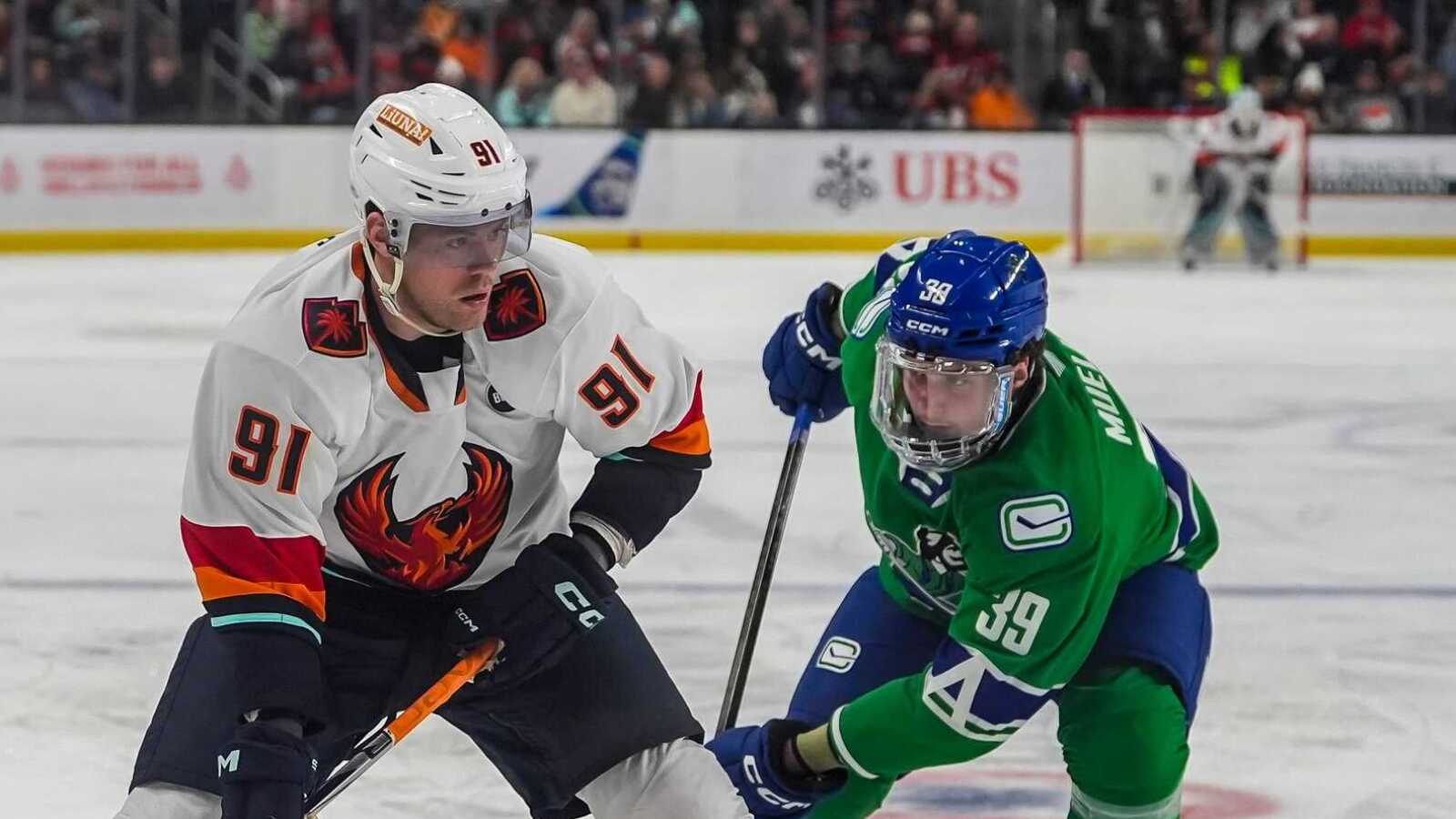 Canucks prospect Ty Mueller reflects on AHL All-Star game and rookie ...