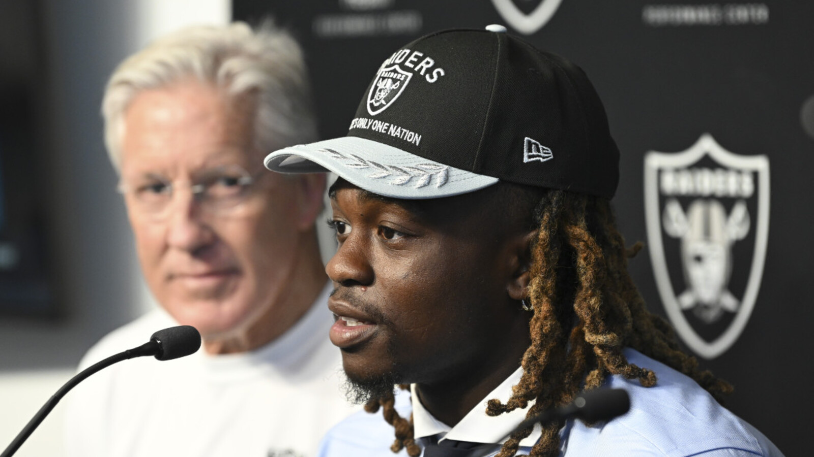 Raiders OC Chip Kelly Sets Record Straight on Ashton Jeanty Debate ...