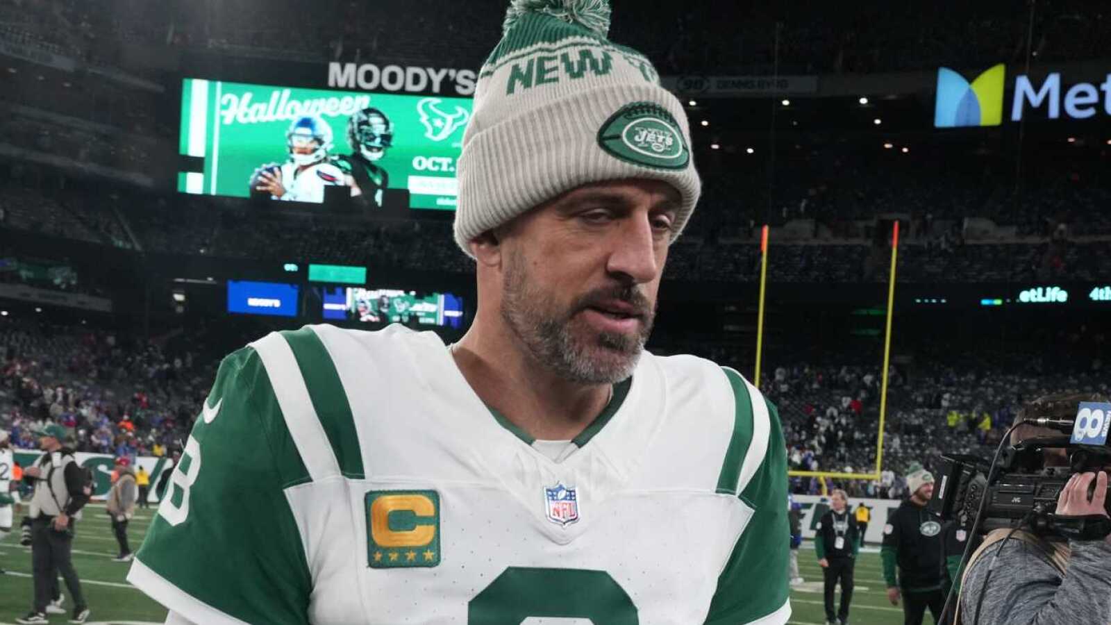 Aaron Rodgers shares theory about Jets' four-game losing streak ...