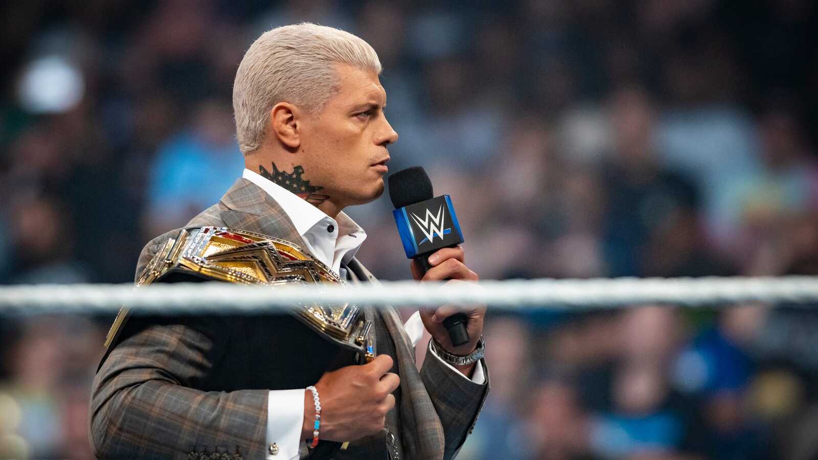 Cody Rhodes thanks Rhea Ripley for delivering a special gift to him ...