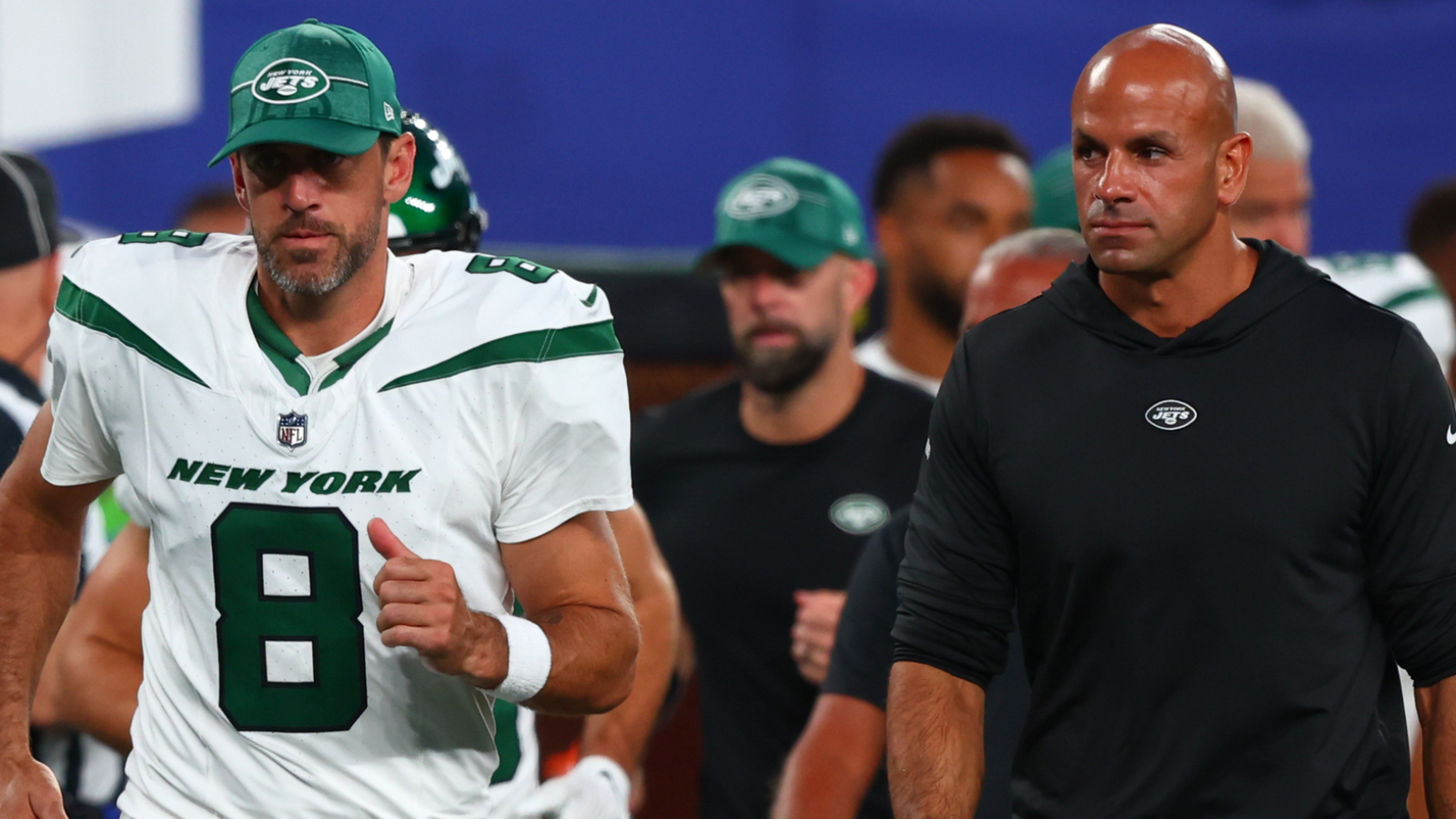 El ex QB de los Jets hace grandes afirmaciones sobre la relación Aaron Rodgers-Robert Saleh ...