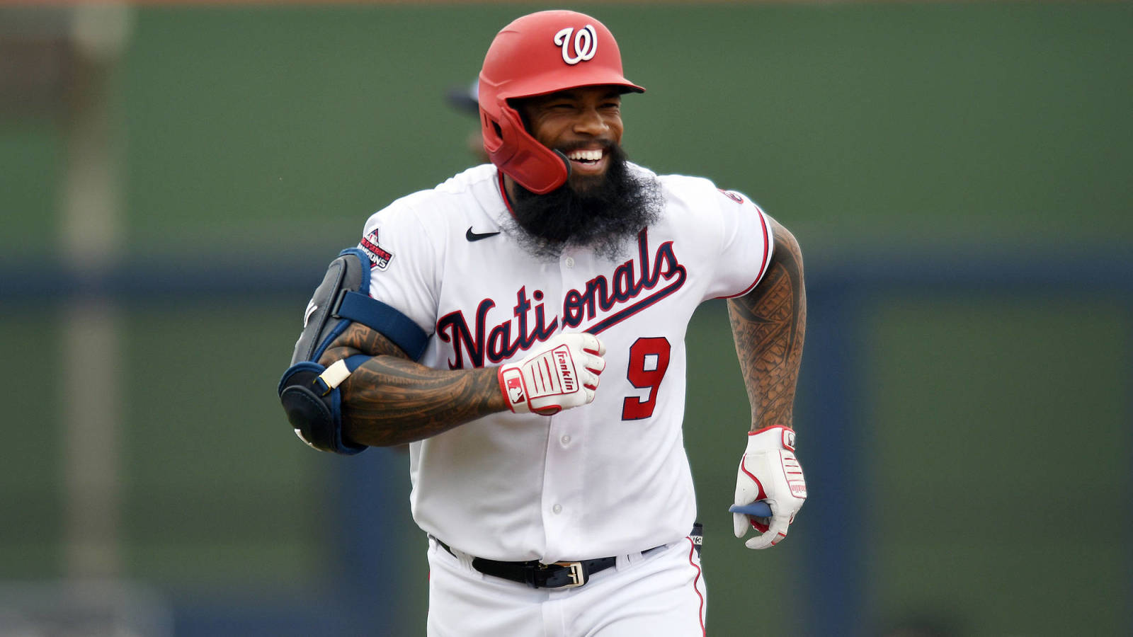 Nationals' Eric Thames credits 'quarantine cornhole' for excelling in ...