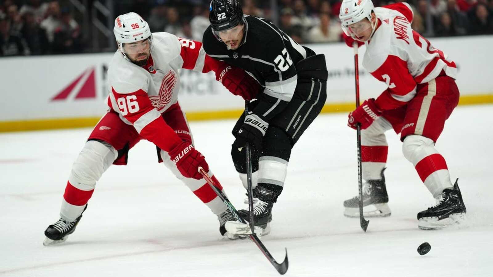 Red Wings outlast Kings in shootout | Yardbarker