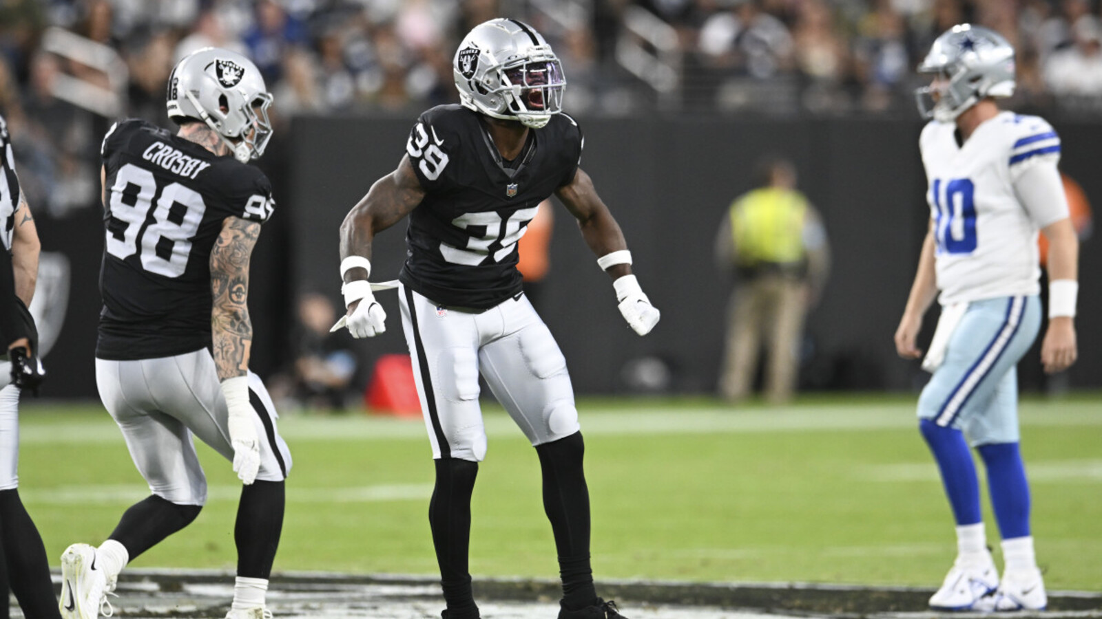Las Vegas Raiders return from bye week with four key players out vs ...