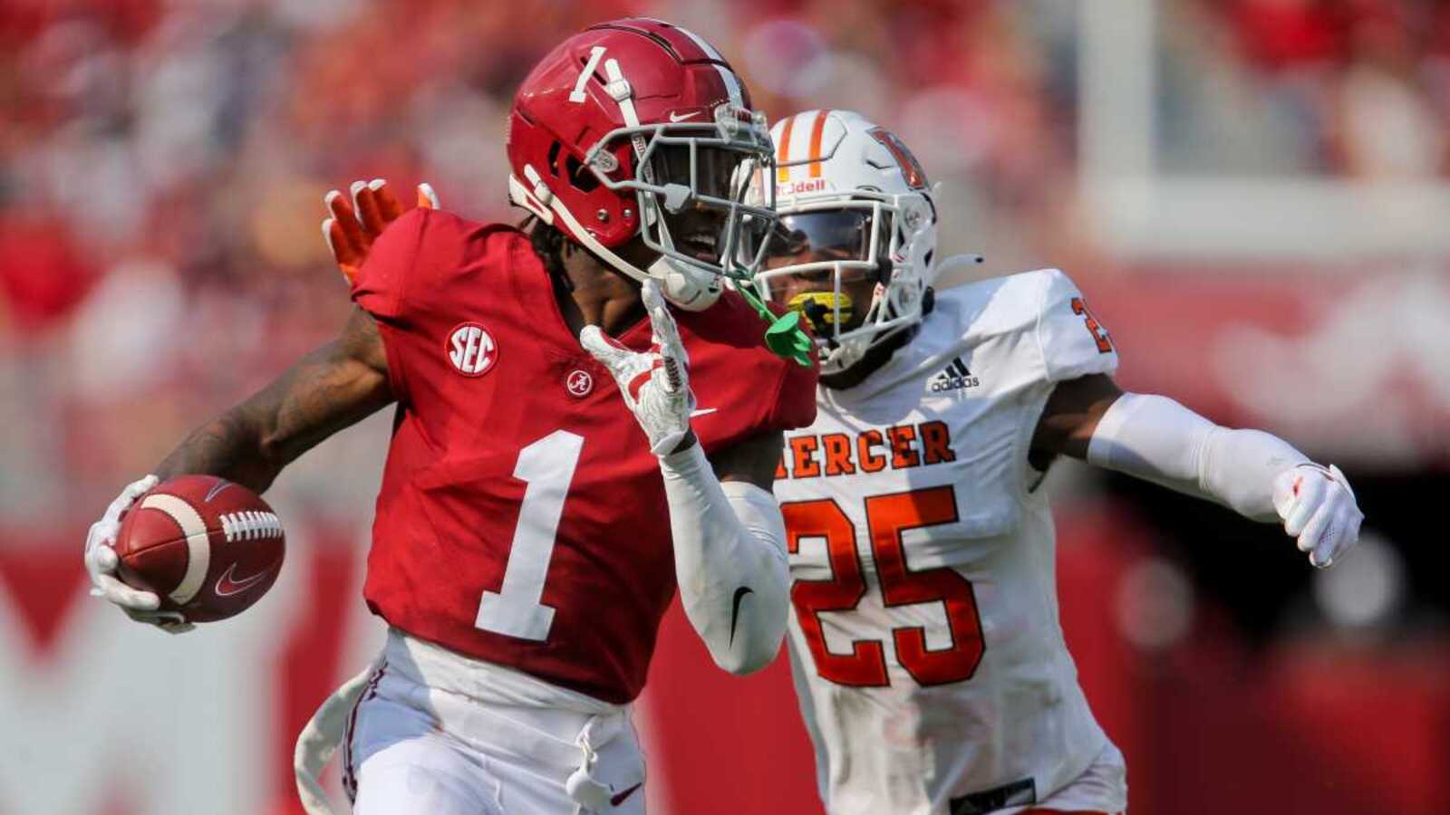 Former star Alabama WR headed for breakout year according to his HC ...