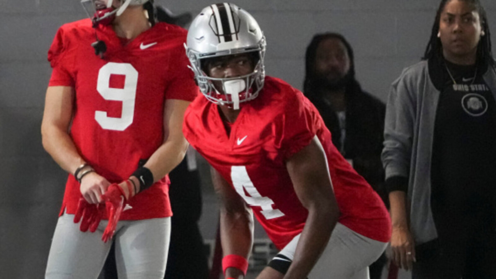 Ohio State WR Jeremiah Smith reacts to Tony Alford joining Michigan ...