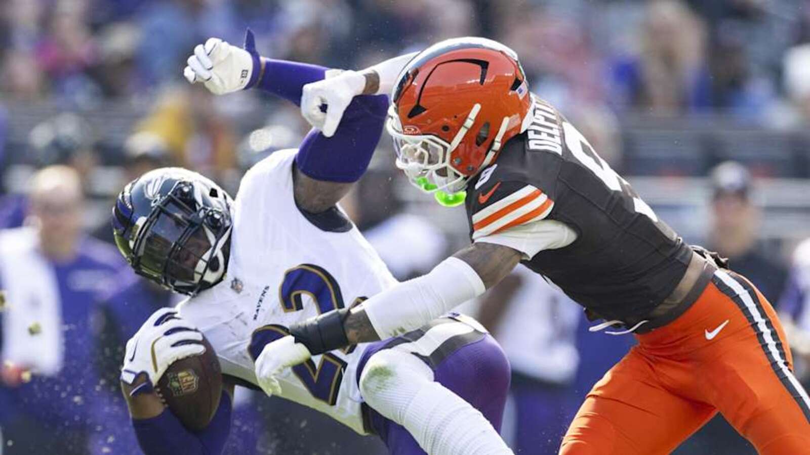 Ravens Superstar Derrick Henry Gives Scary Response To Grant Delpit’s ...