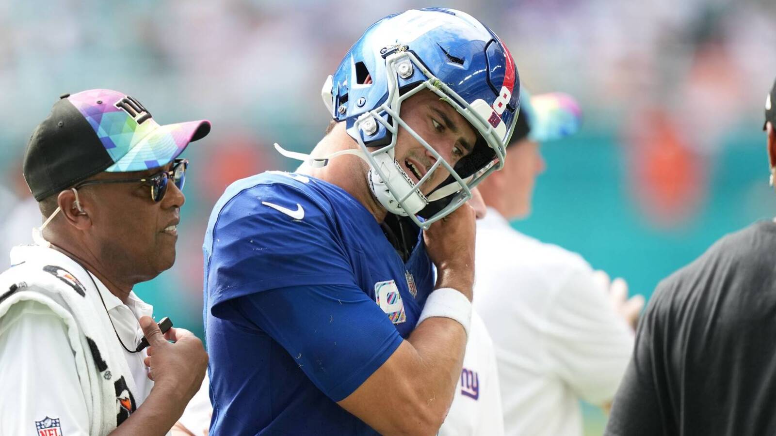Giants' Daniel Jones compares new neck injury to previous issue | Yardbarker