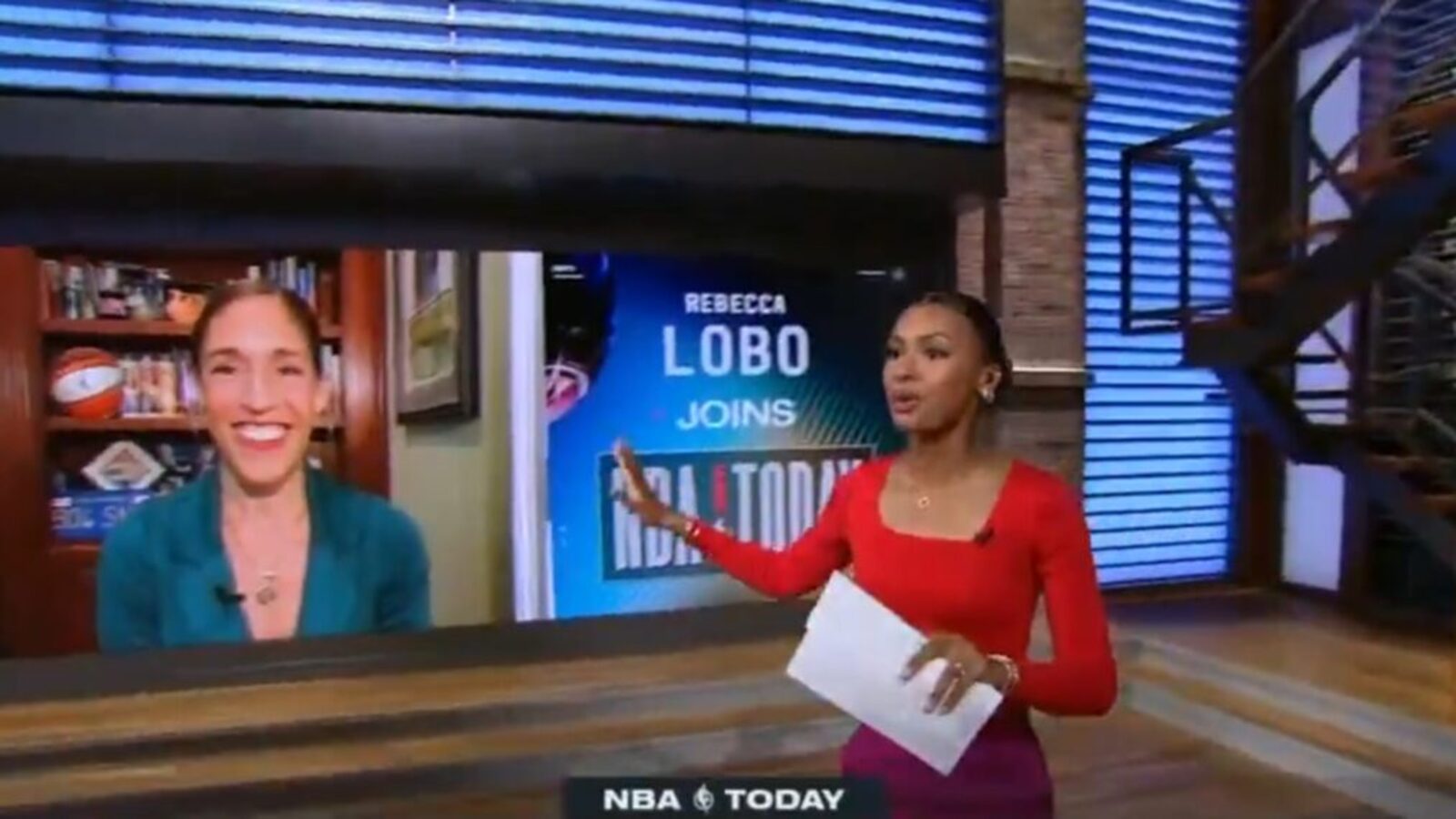 ESPN Reporter Malika Andrews Keeps Cool as Earthquake Strikes Live ...