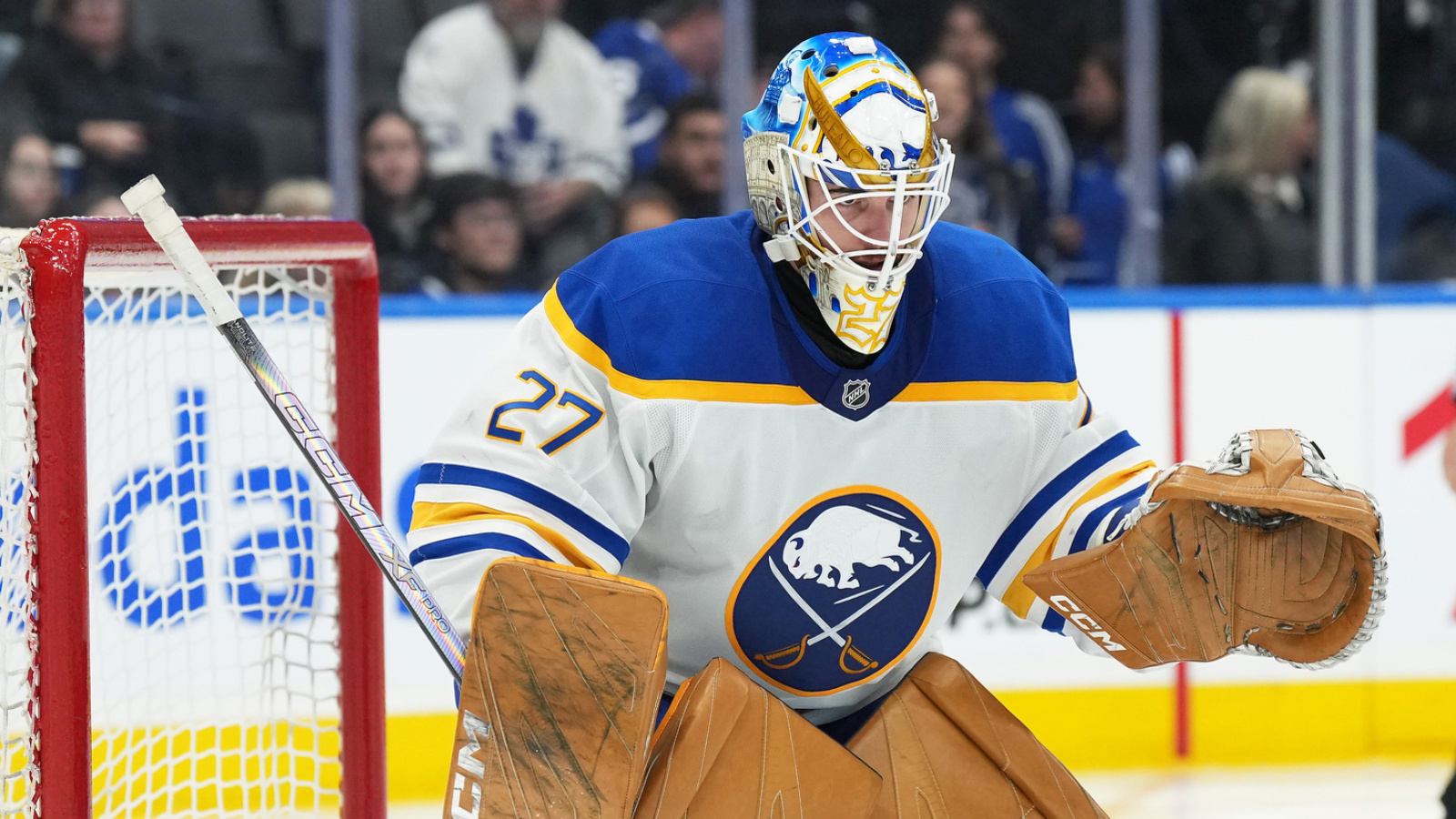 Sabres recall top goaltending prospect, place Ryan McLeod on IR ...