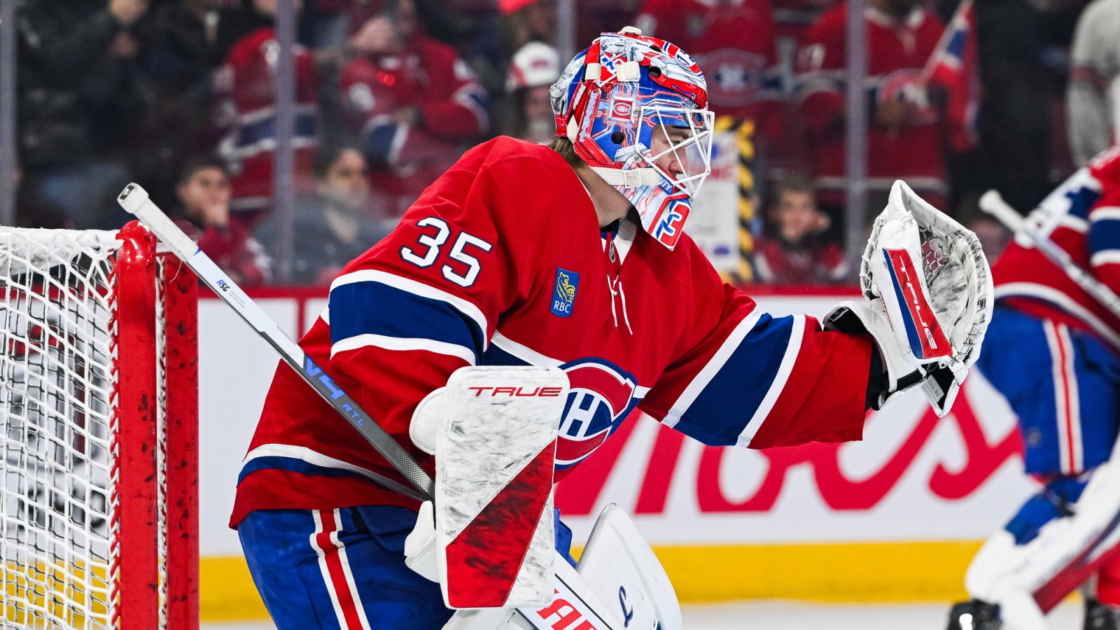 First images of Samuel Montembeault in the Laval Rocket uniform ...