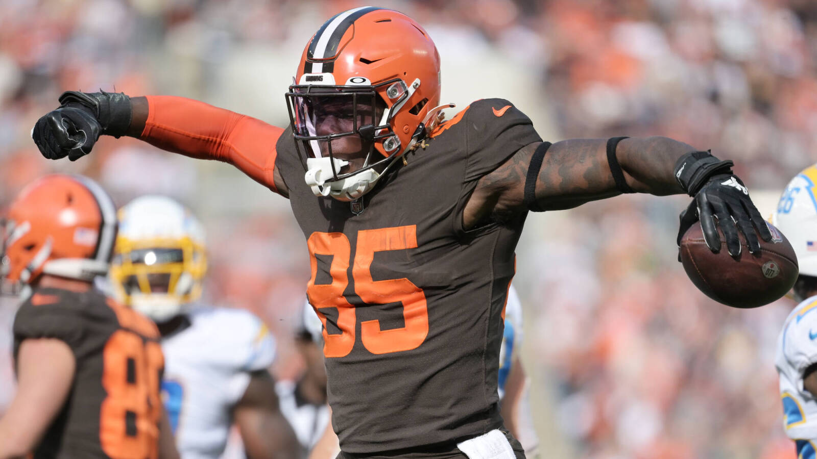 Browns TE David Njoku wants to be better than Hall-of-Famer Ozzie ...