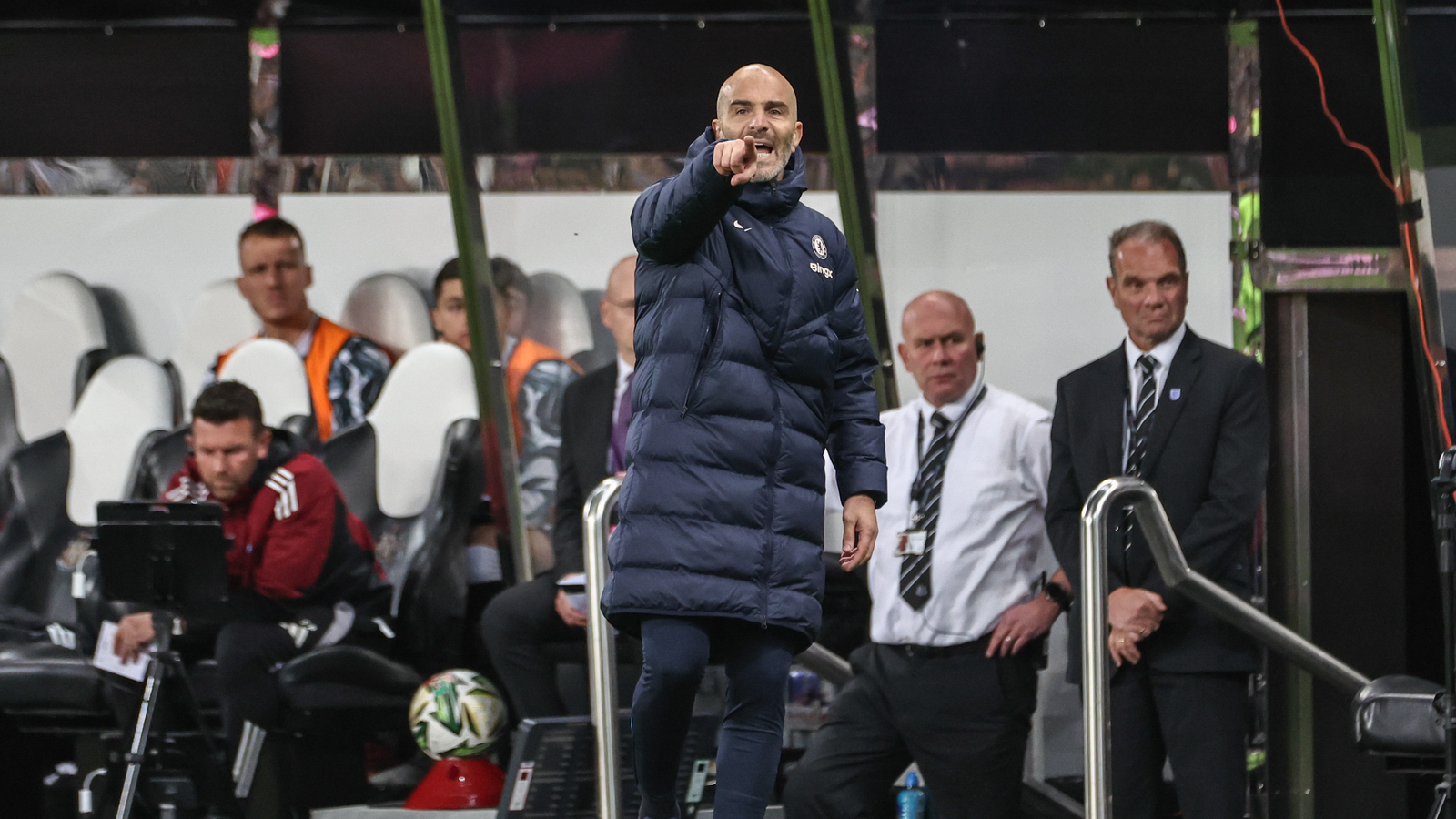 'No, no, no' – Chelsea boss Maresca offers bizarre explanation for Cole ...