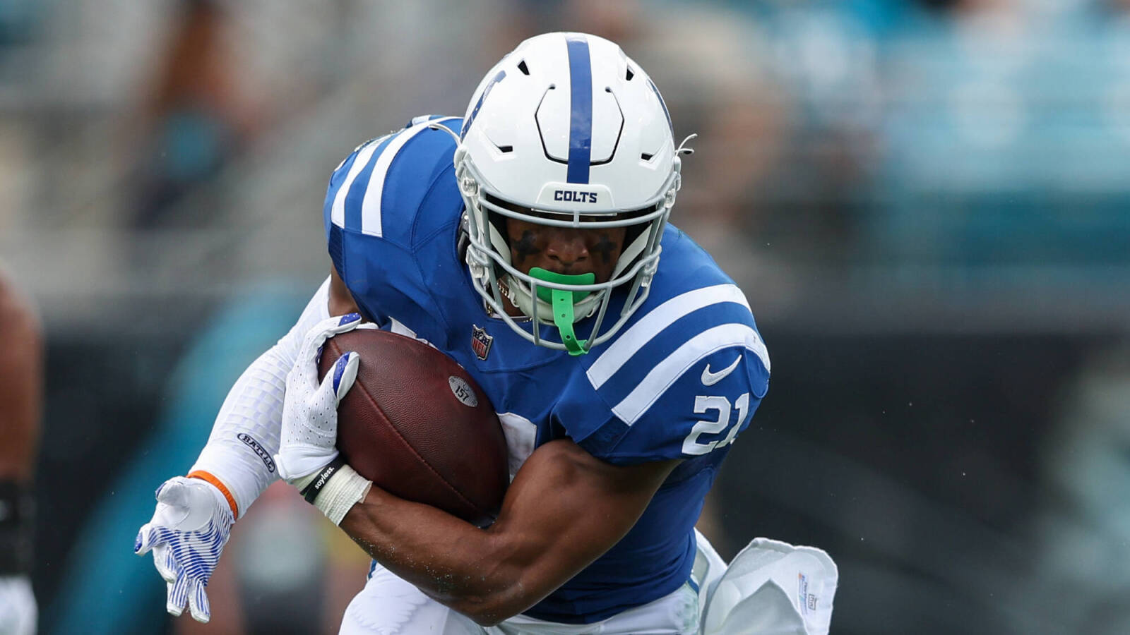 Colts' Nyheim Hines exits Thursday night's game after hard hit | Yardbarker