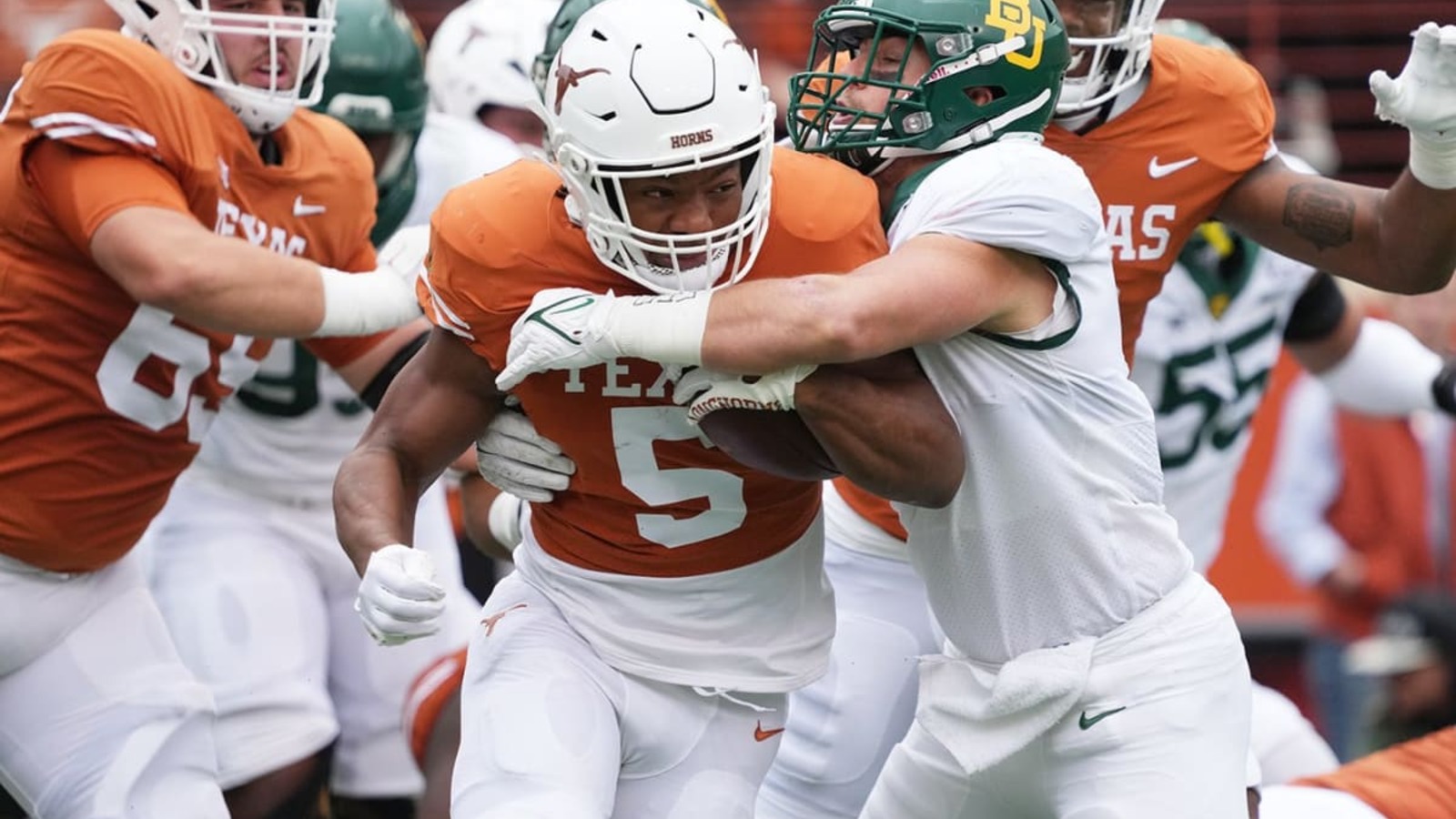 Longhorns Beat Baylor Behind Bijan Robinson, Jaylan Ford Heroics ...