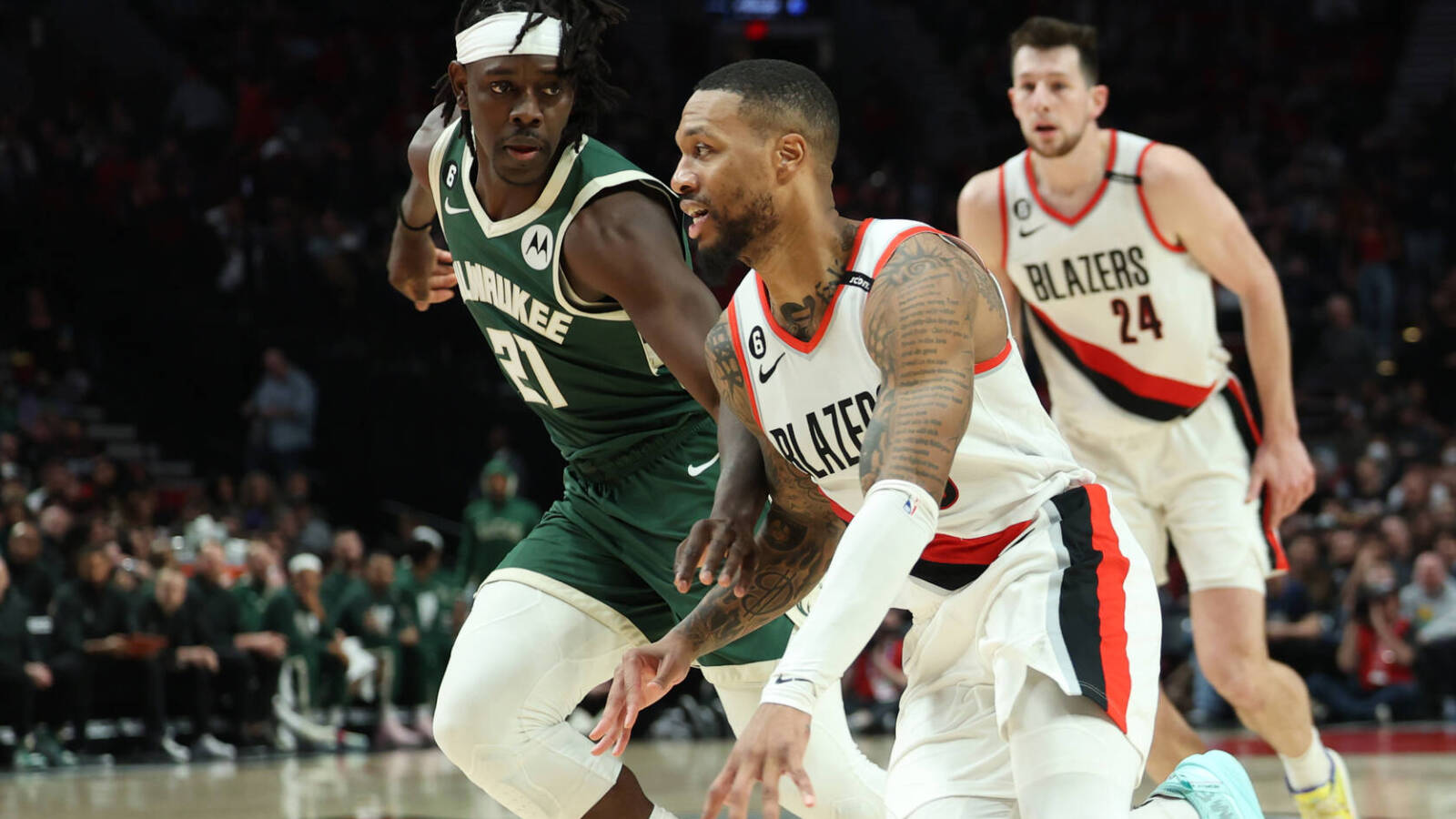 Trail Blazers stick it to Damian Lillard with Jrue Holiday trade | Yardbarker