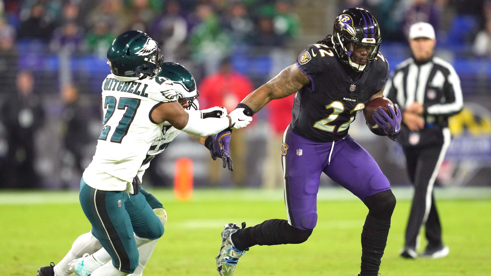 Ravens RB Derrick Henry cuts off signature dreads ahead of Giants ...