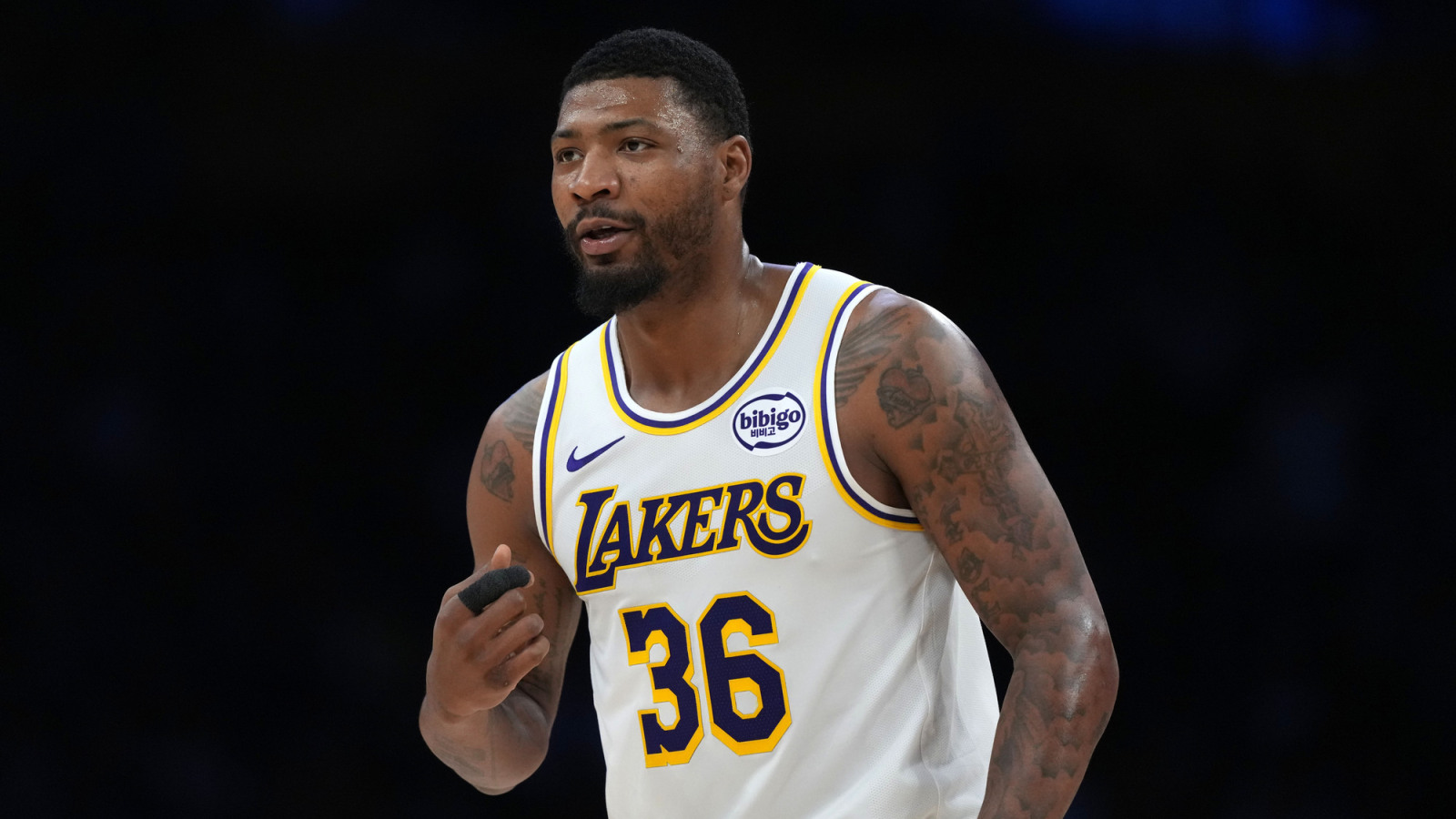 Lakers’ Marcus Smart, Bill Maher escape mostly injury-free after ...