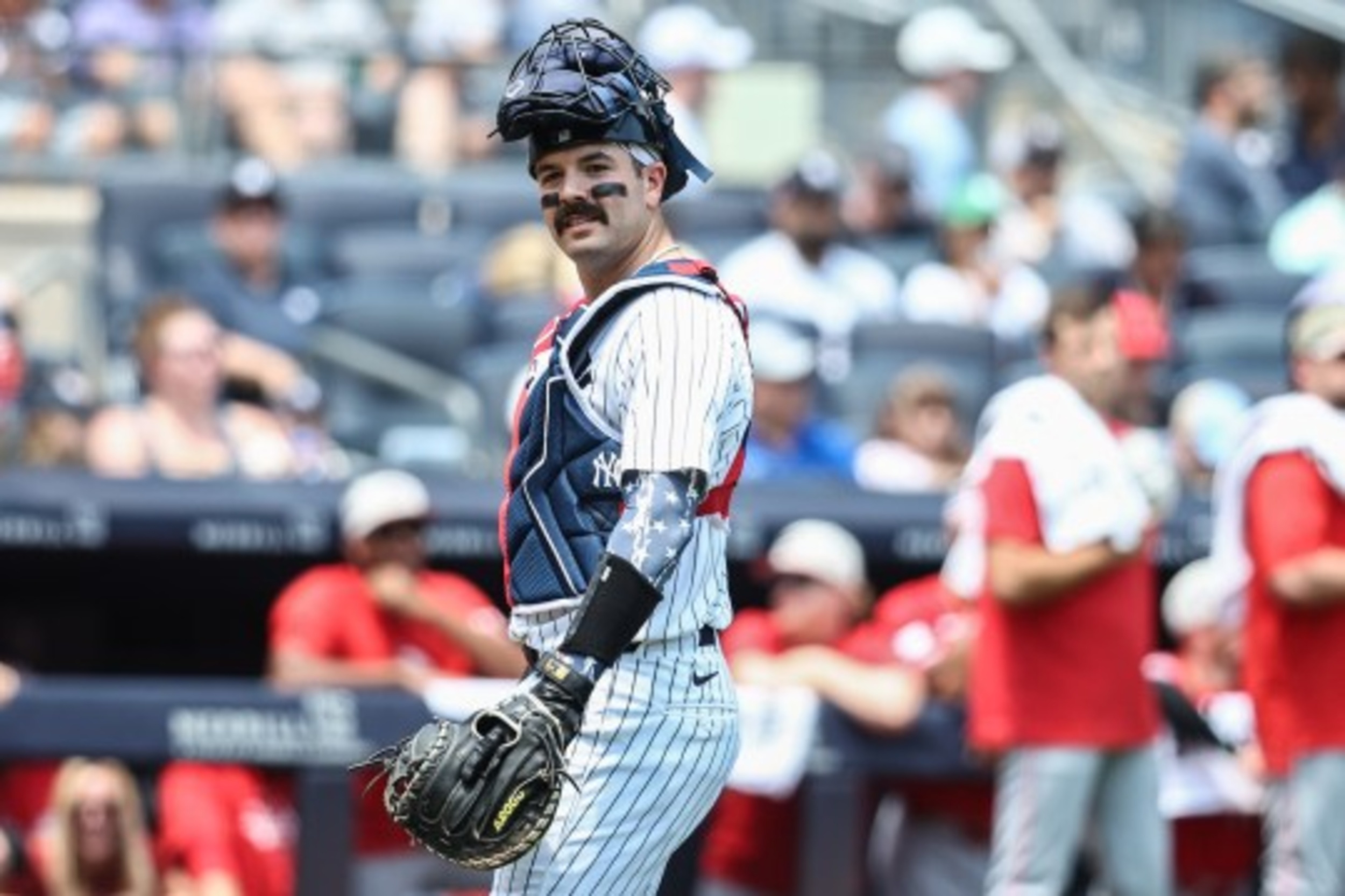 Yankees’ rookie catcher is making a subtle change with big results ...