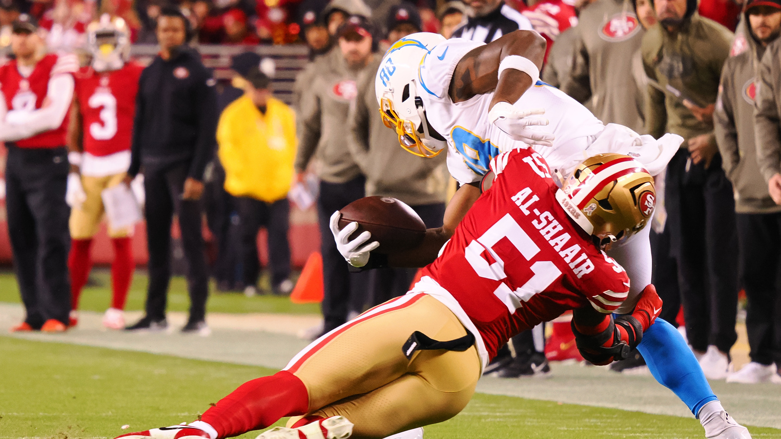 Titans expected to sign former 49ers LB Azeez Al-Shaair | Yardbarker