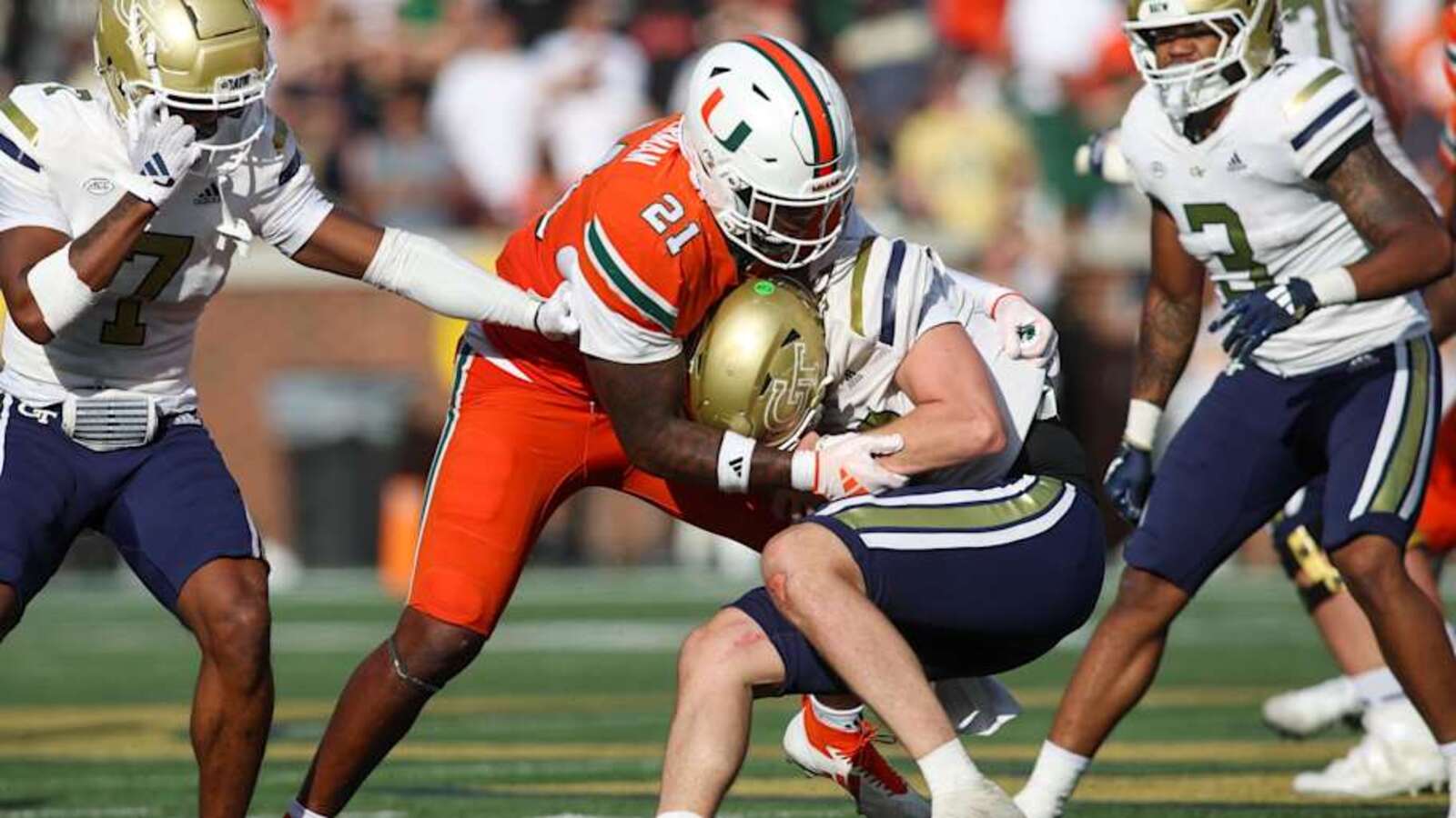 Linebackers for the Miami Hurricanes Step Into New Role with DC Corey ...