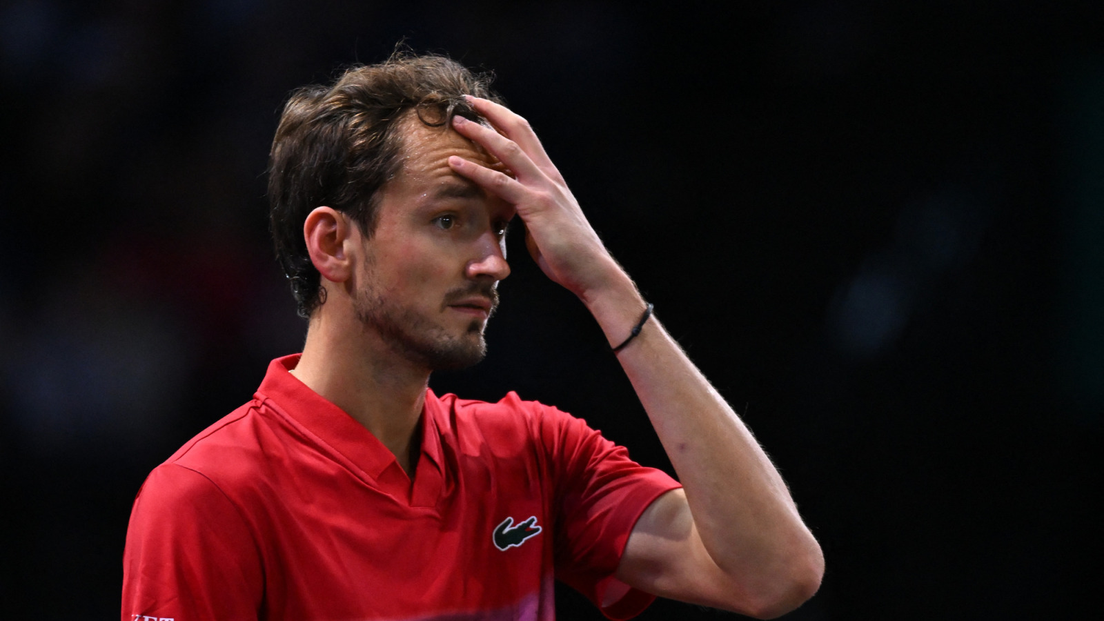 Watch: Daniil Medvedev launches racket into air in frustration but ends ...
