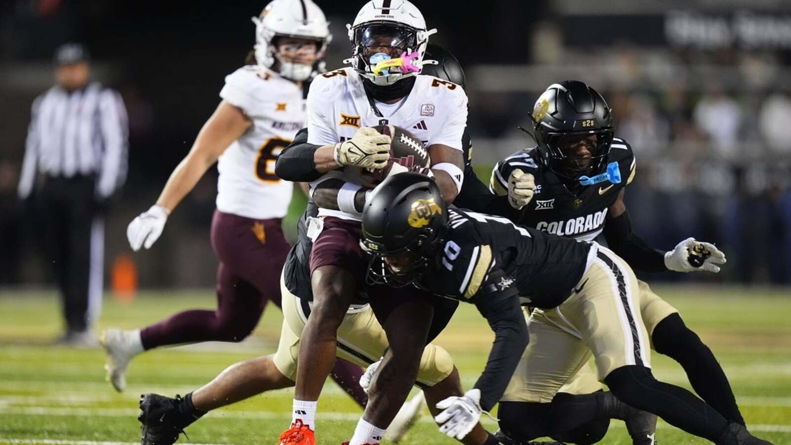 Raleek Brown (255 yards), No. 25 Arizona State pull away from Colorado ...