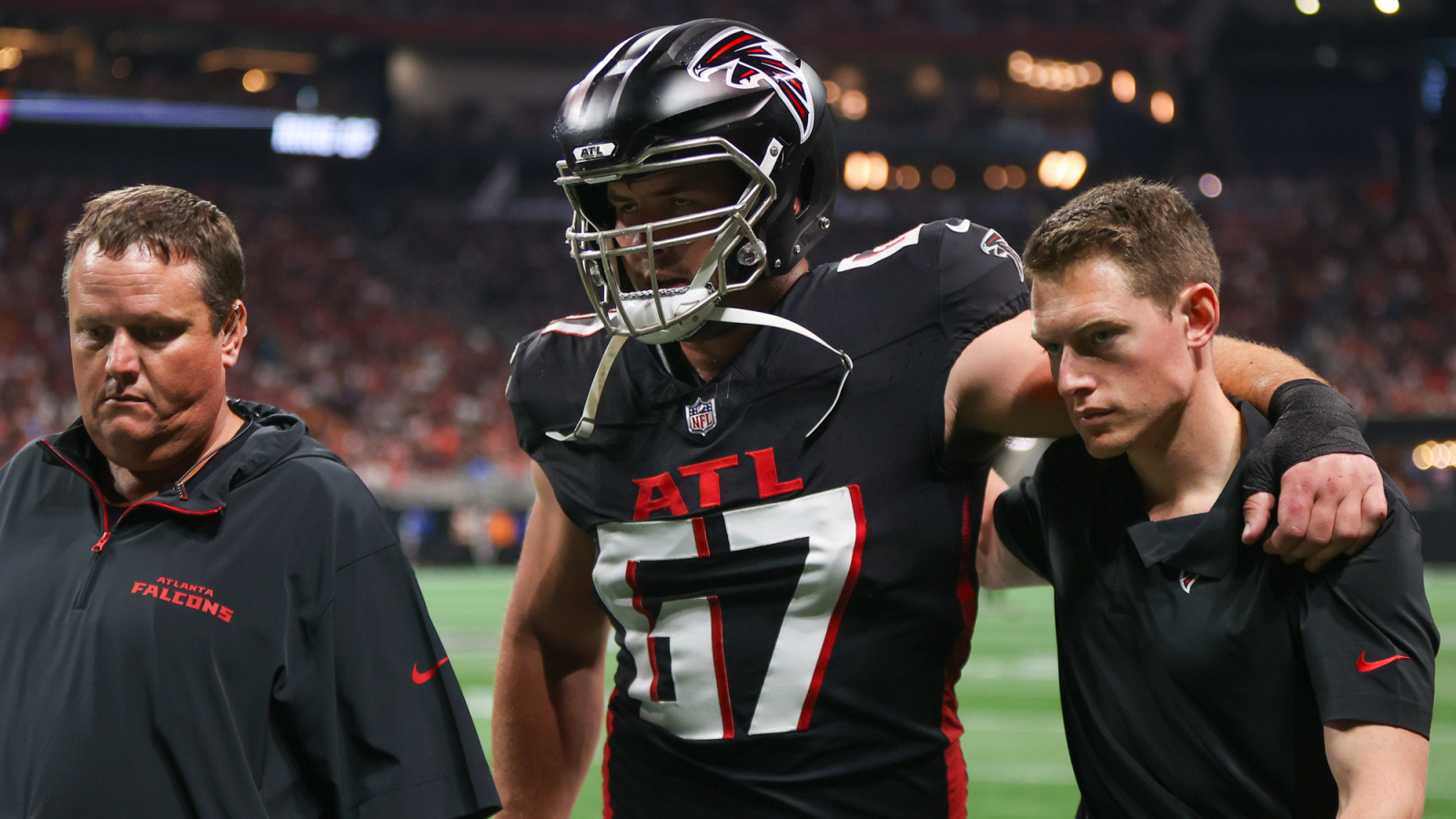 Falcons offensive line in danger with C, RT suffering injuries | Yardbarker