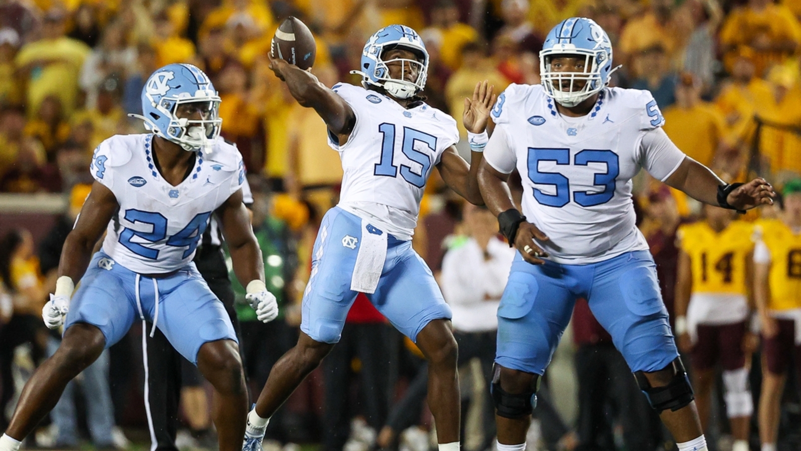 North Carolina turns to QB Conner Harrell with Charlotte up next ...