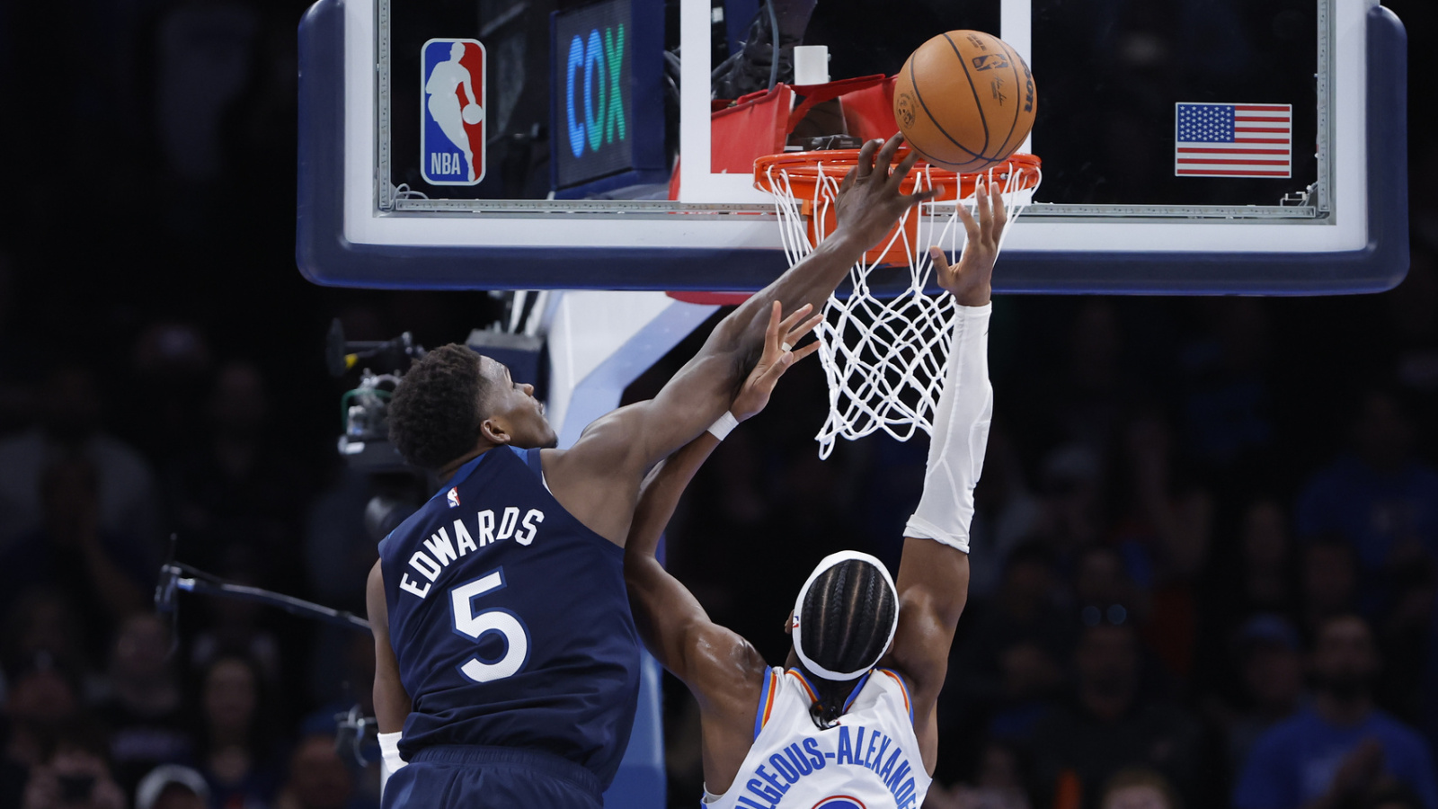 Watch: Anthony Edwards' game-saving block seals T-Wolves comeback ...
