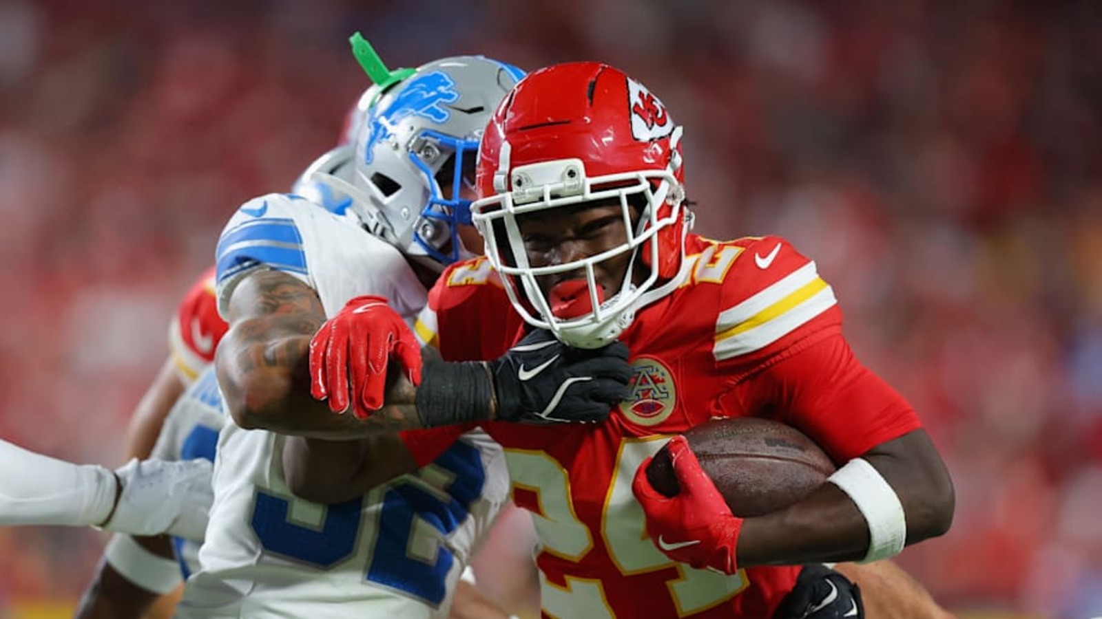JuJu Smith-Schuster bloodied in wild brawl with Lions safety Brian ...
