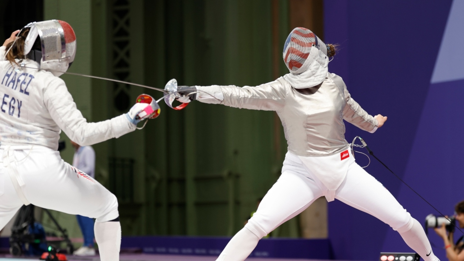Egyptian fencer Nada Hafez admits to competing at Olympics while seven ...