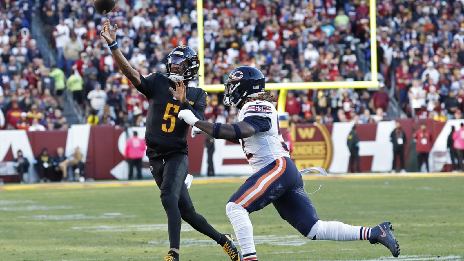 Top 2 picks author thriller in Commanders' Hail Mary win over Bears ...