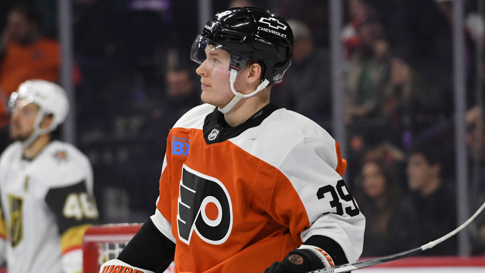 Top-5: Matvei Michkov signs an autograph after being ejected from the ...