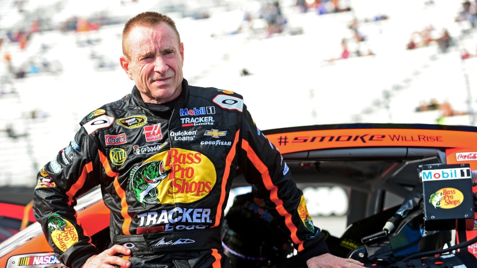 Mark Martin reacts to Rodney Childers being announced as new crew chief ...
