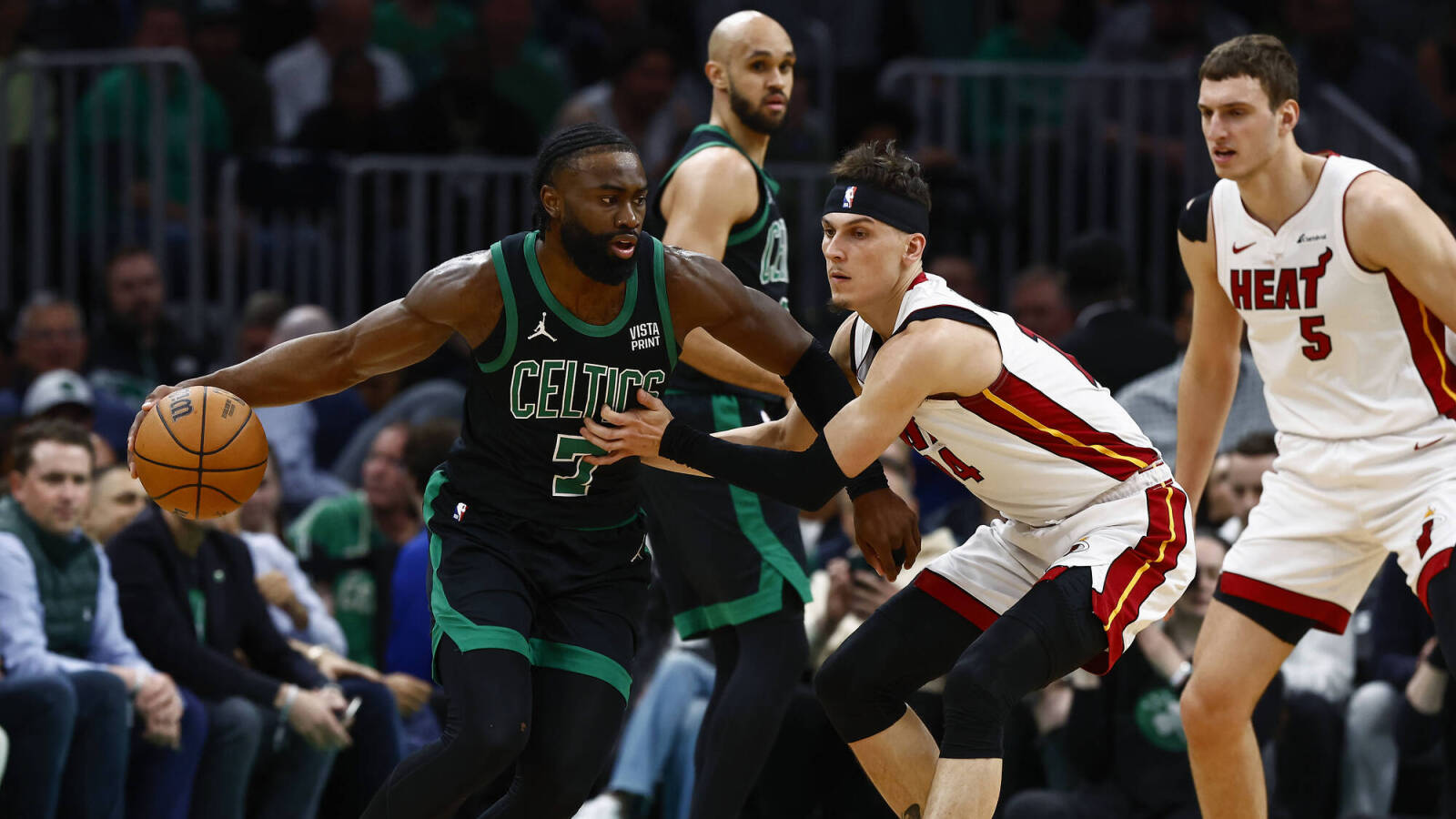 Jaylen Brown On Celtics Bouncing Heat: ‘Wish It Could Have Been Four But We’ll Take Five ...