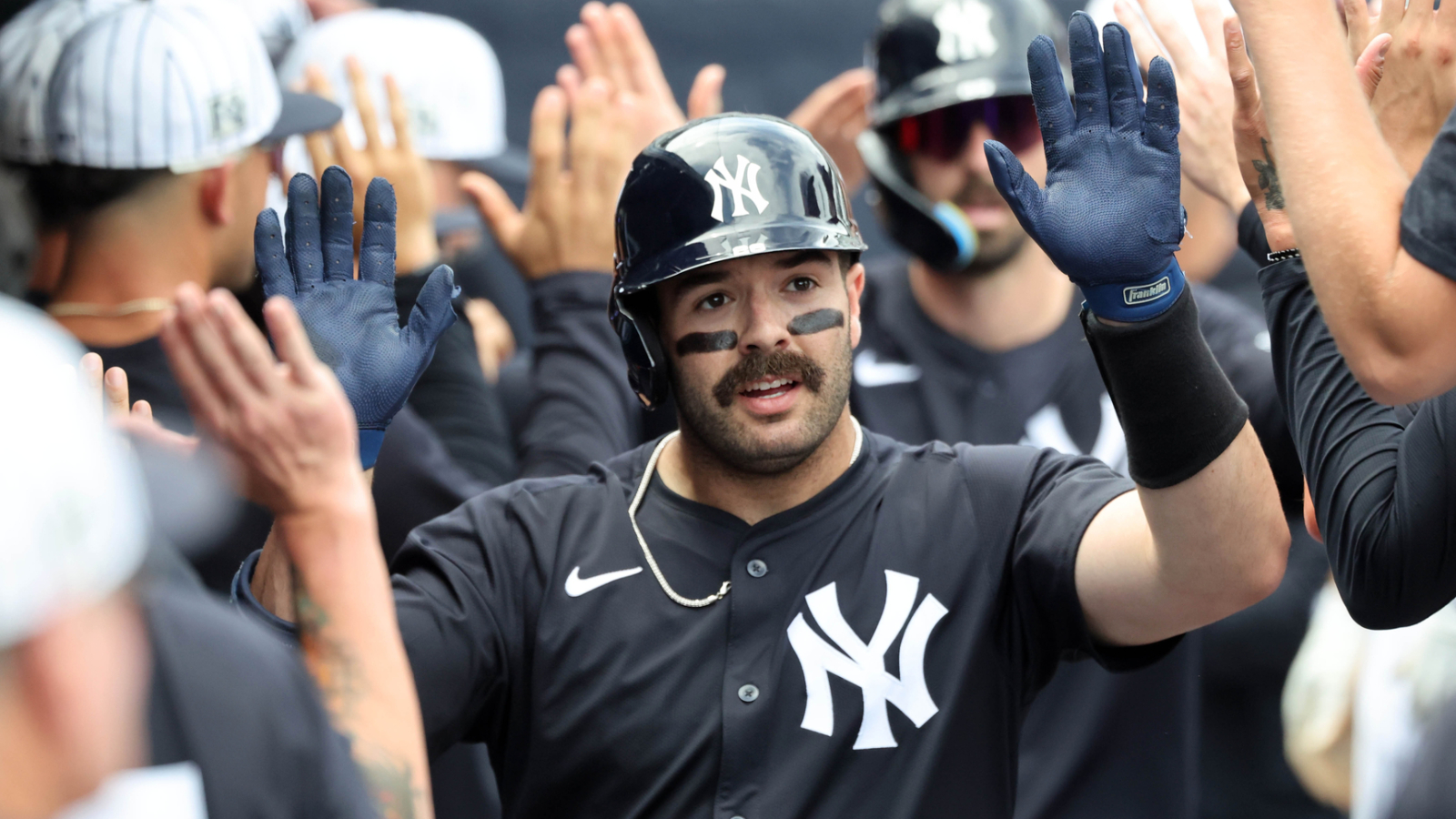 Watch: Yankees' Austin Wells makes history with leadoff Opening Day HR ...
