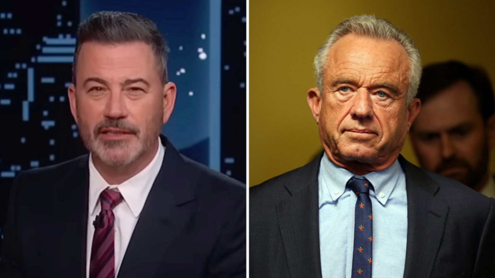 Jimmy Kimmel Blasts RFK. Jr After He Mocks Colbert Cancellation ...
